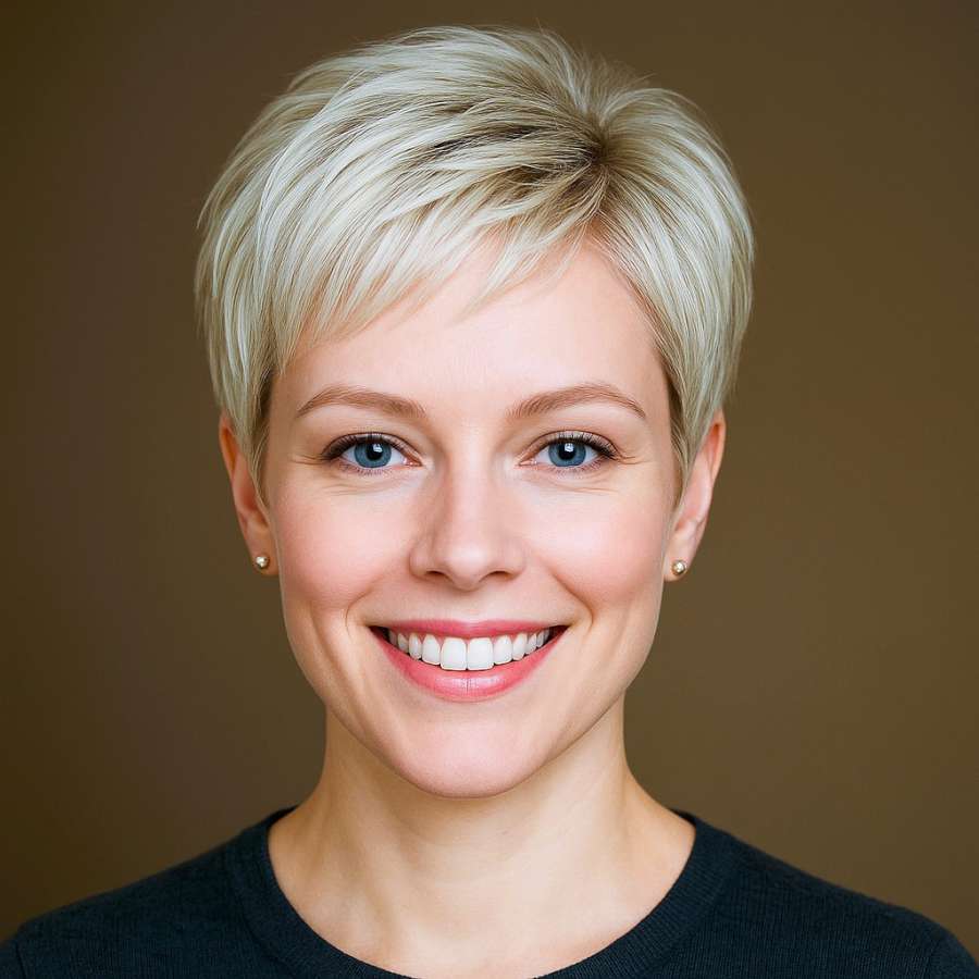 Four Chic Platinum Pixie Hairstyles That Define Modern Elegance - Likeeed