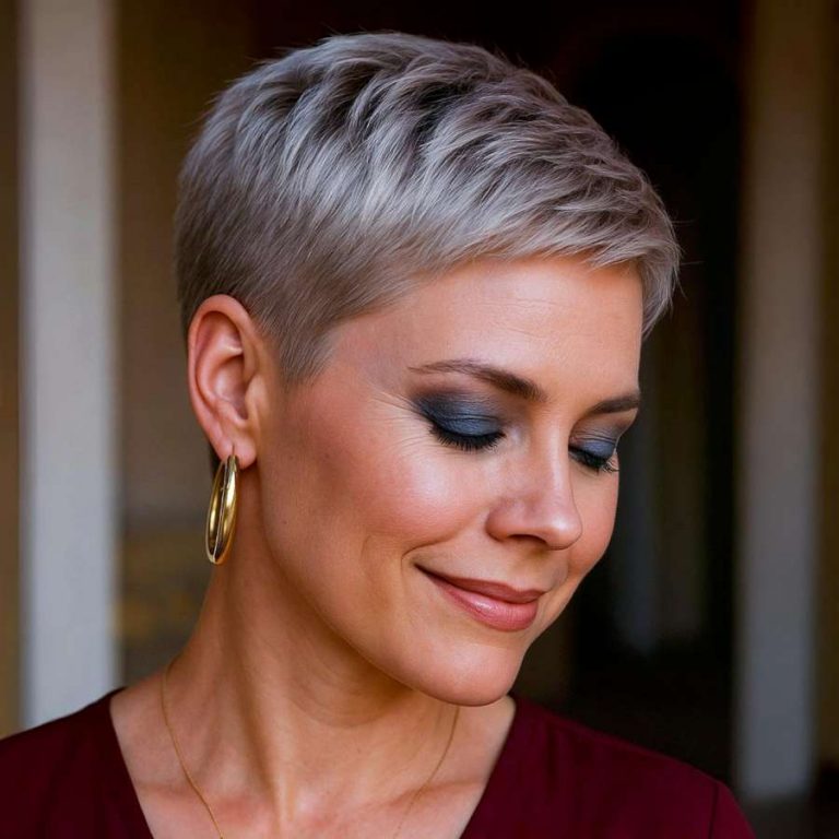 Chic and Confident: 360° Platinum Pixie Haircuts for Modern Women - Likeeed