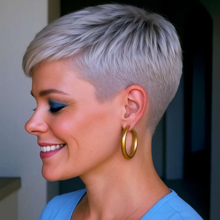Refined Platinum Pixie Cuts That Radiate Confidence and Class - Likeeed