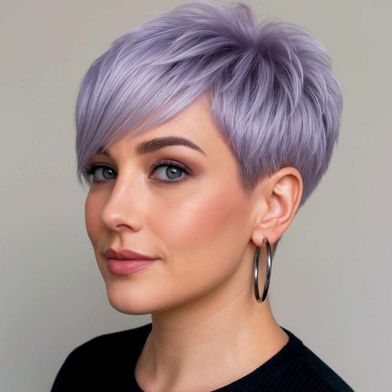 Lavender Pixie Cuts: Elegant, Trendy & Expressive - Likeeed