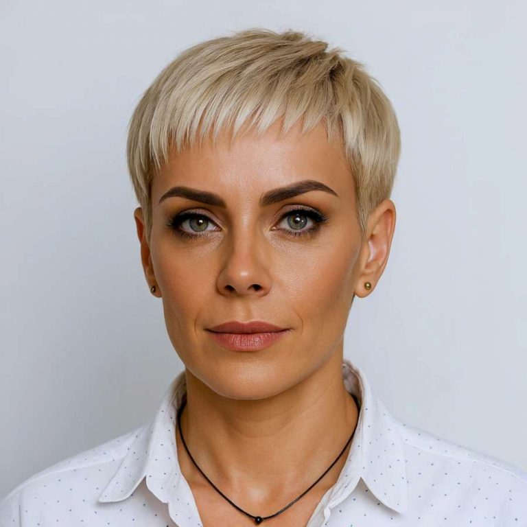 Refined Platinum Pixie Cuts from Every Angle - Likeeed