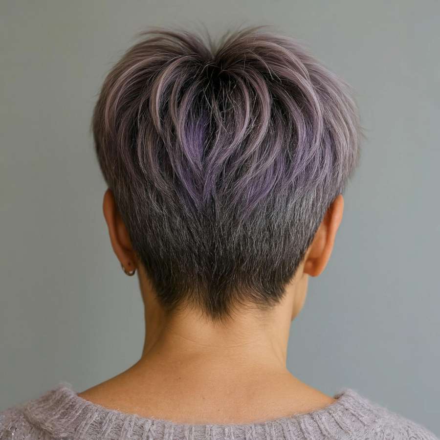 Soft Lavender Pixie – A Perfect Blend of Elegance and Edge - Likeeed